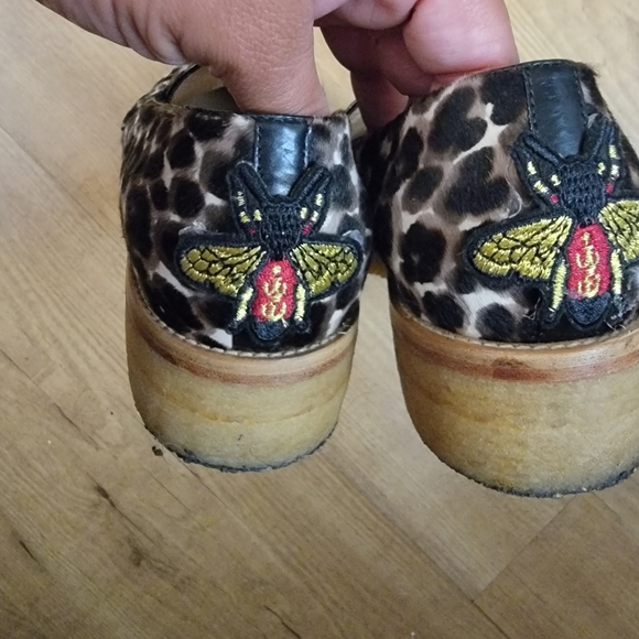 Longchamp | Shoes | Longchamp Animal Print Pliage Heritage Genuine Calf ...